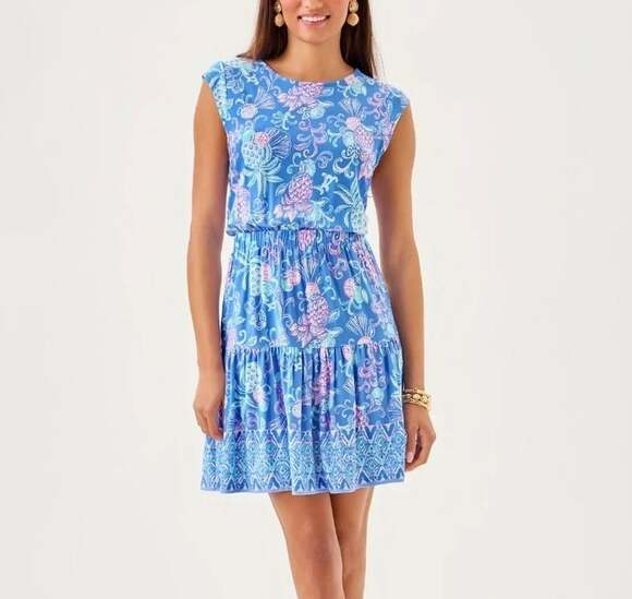 Lilly Pulitzer | Dresses | Nwt Lilly Pulitzer Danville Dress Sunwashed ...